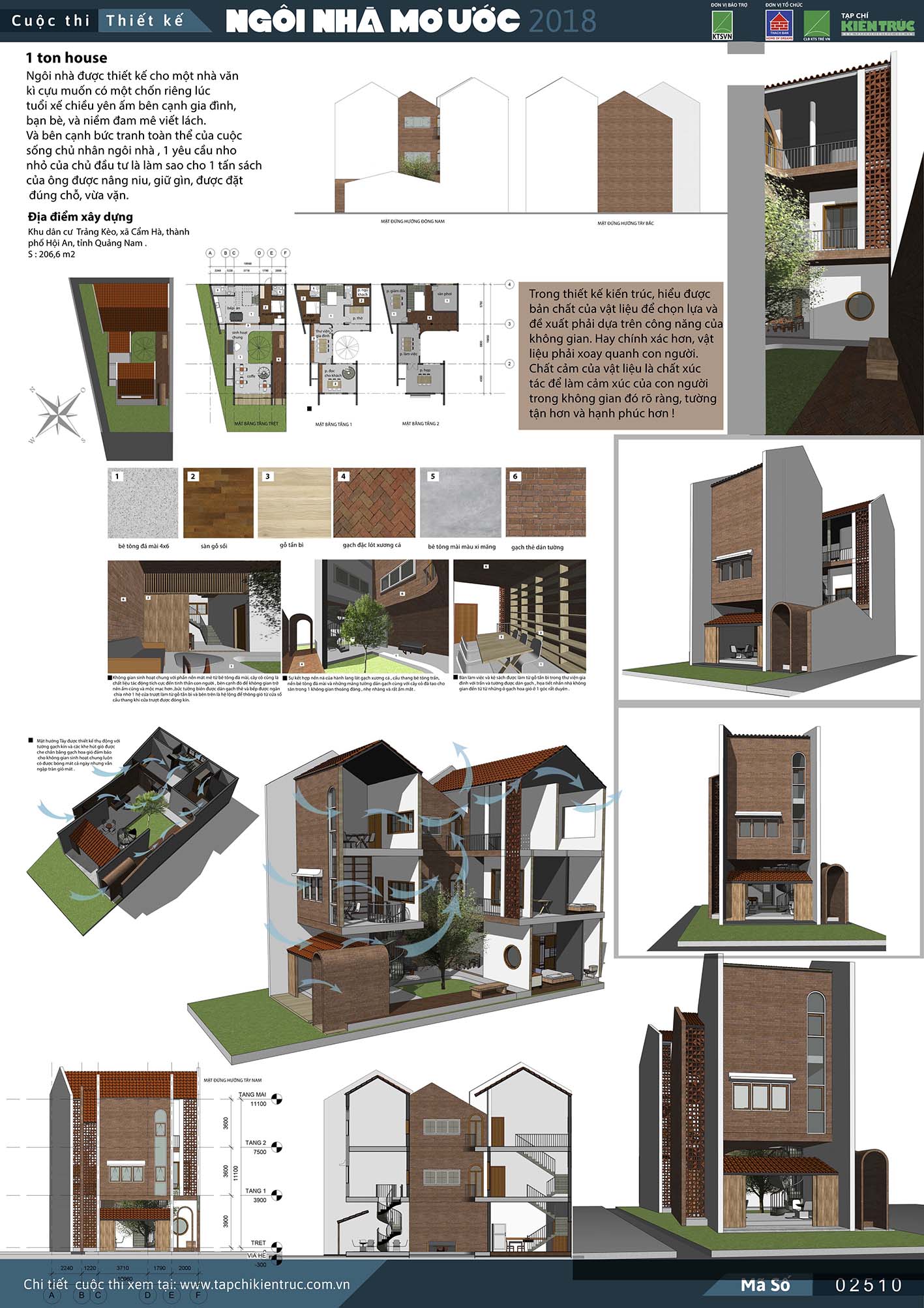 1 ton house - Giải Khuyến khích hạng mục Bán Chuyên Nghiệp cuộc thi ...